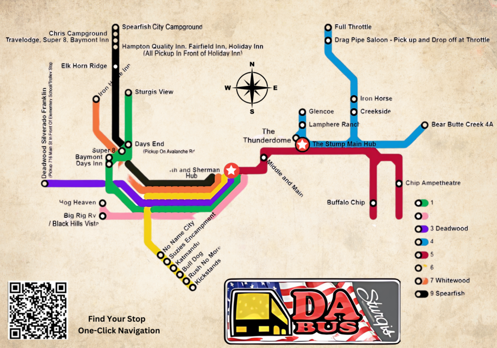 DaBus Schedules & Routes - sturgisrally.app